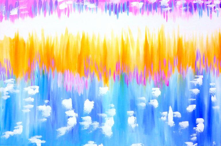 Joy and Sunshine Painting by Cathy Jacobs | Saatchi Art