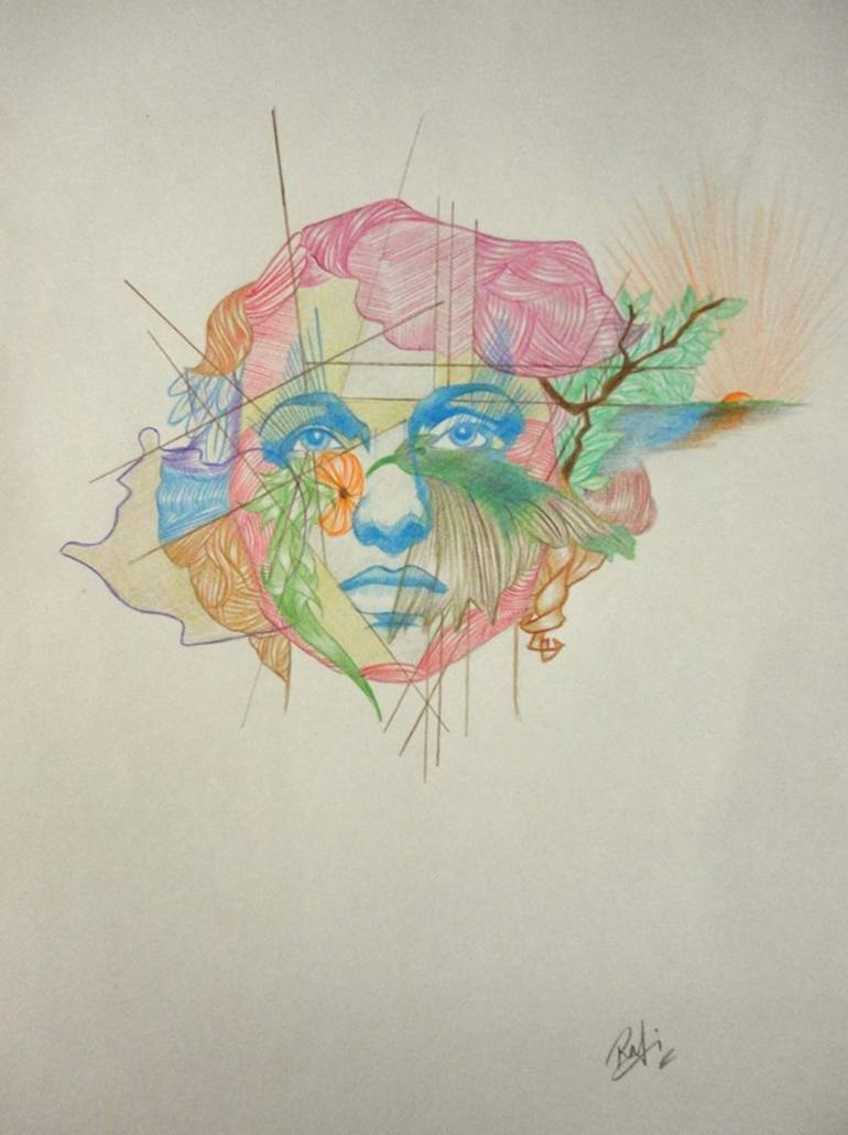 Another wonderful morning Drawing by Abdullah Rafi | Saatchi Art