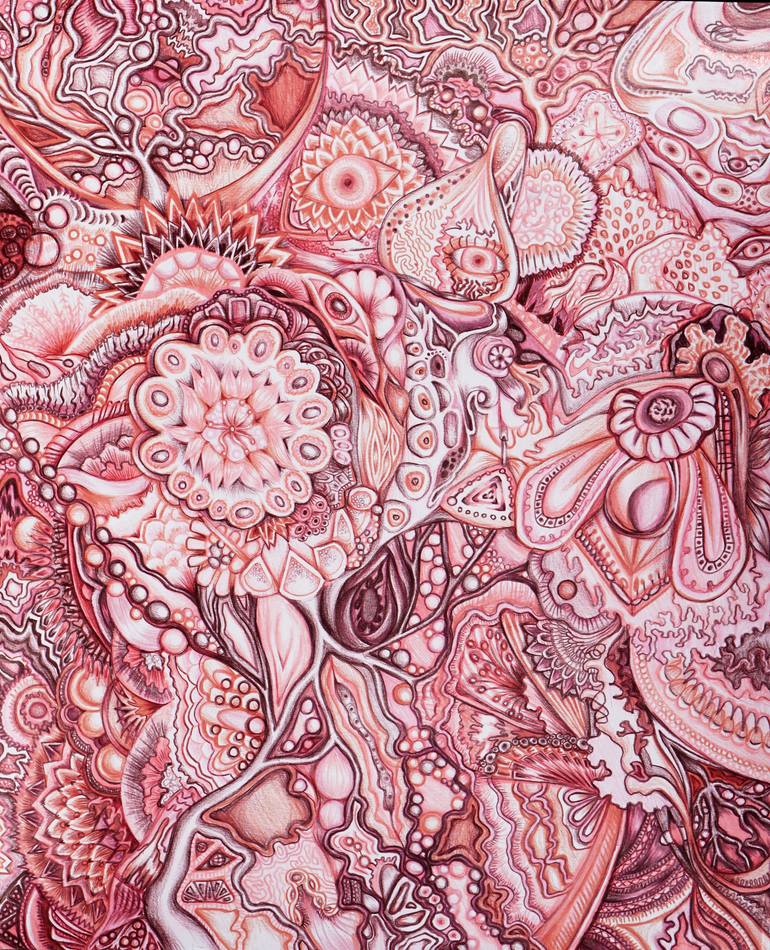 Sakura Matsuri Drawing by Emma Rhoads | Saatchi Art