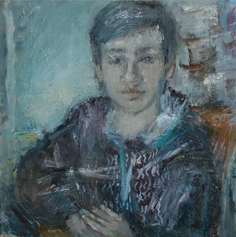 Ivan Painting by Olga Pasechnik | Saatchi Art