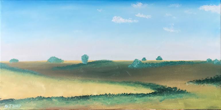 The Western High Plains Painting by Nathan Jensen | Saatchi Art