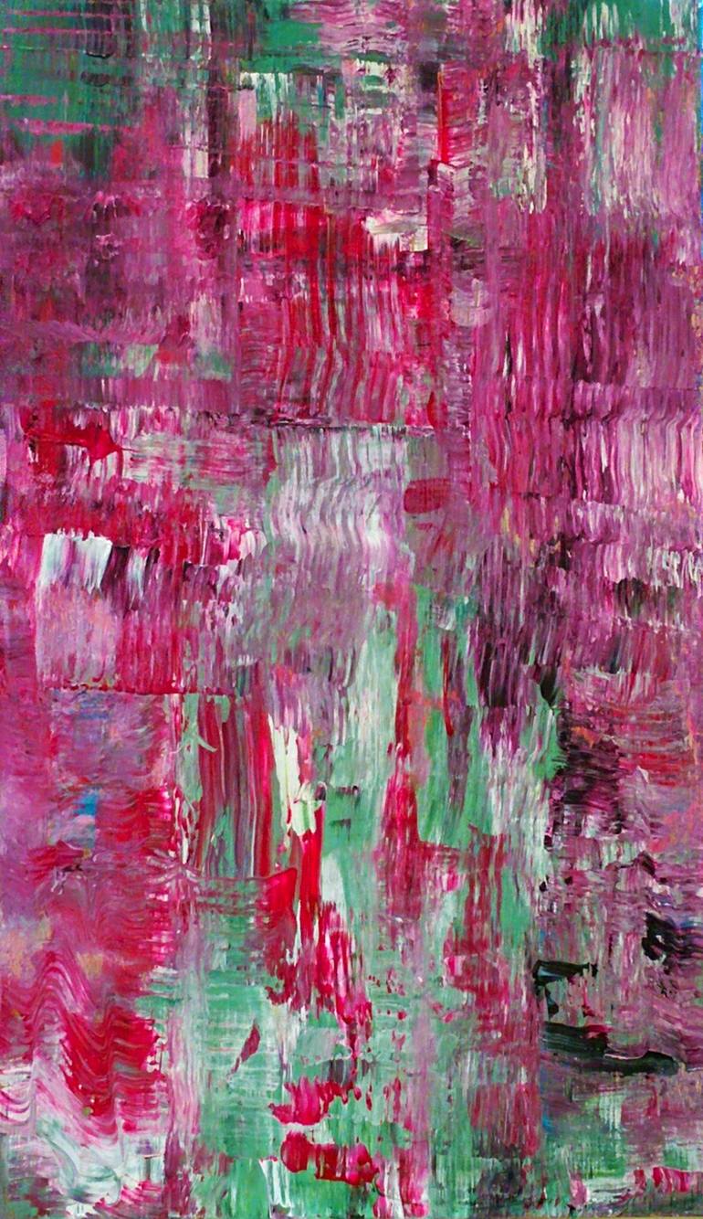 Abstract Scene VIII Painting by Agatha Lewandowski | Saatchi Art