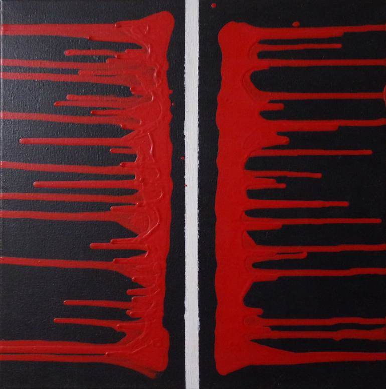 White line Painting by Alexander Lysenko | Saatchi Art