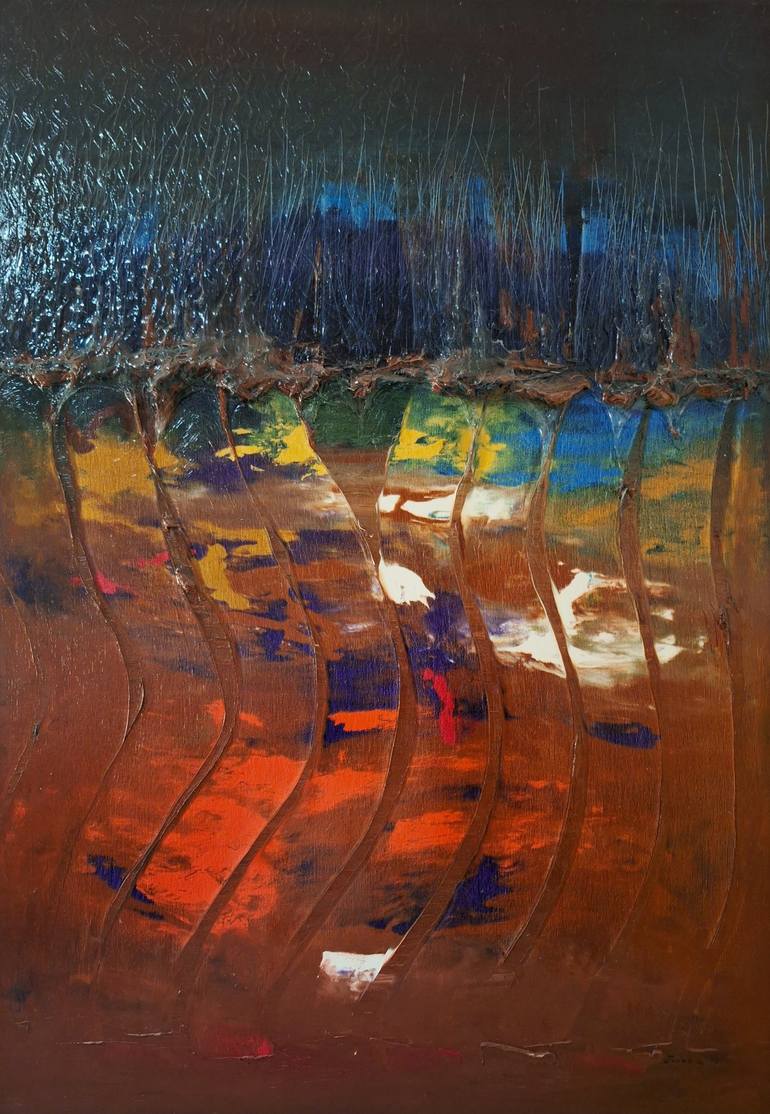 Transparent reflection Painting by ZrincassoArt Zrinka Ocelić | Saatchi Art