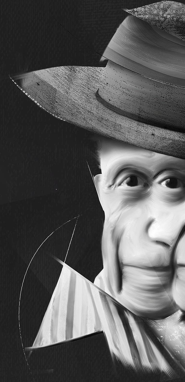 Pablo Picasso Portre - Limited Edition of 1 Mixed Media by dogan ...