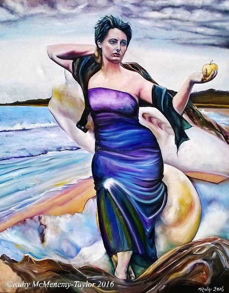 Aphrodite Painting by Ruby Mcmenemy-Taylor | Saatchi Art