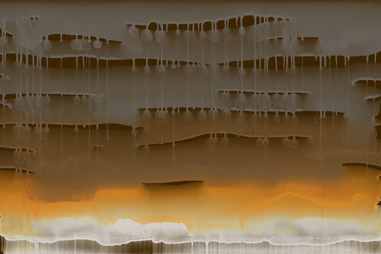 Ember - Earth Painting by Nat E | Saatchi Art