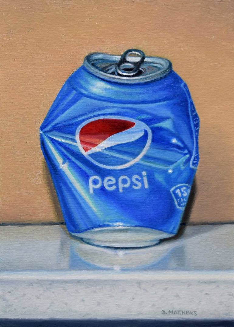 Pepsi Crush Painting by Gary Matthews | Saatchi Art