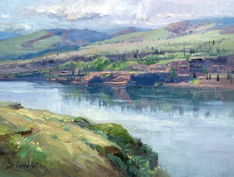 Coyote Wall Painting by Elo Wobig | Saatchi Art