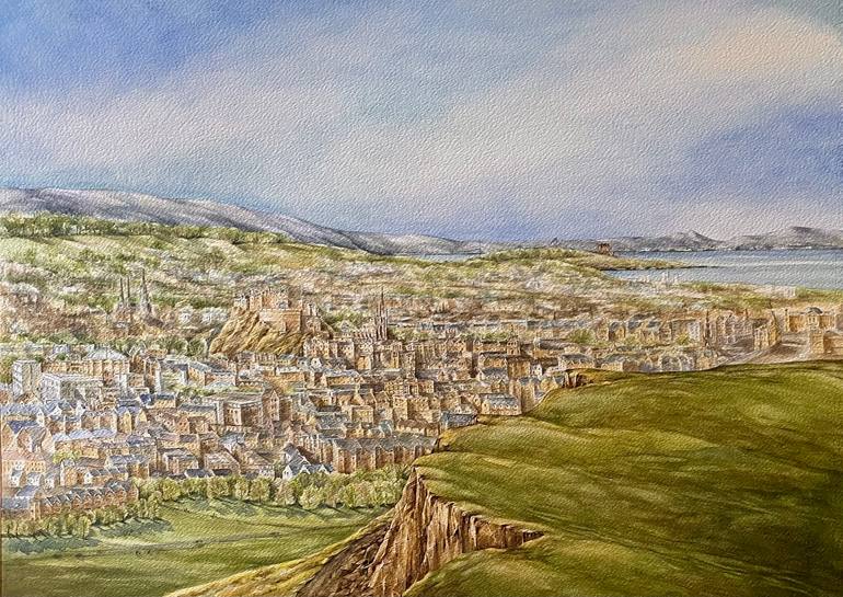 Edinburgh Printmaking by Norma Robinson | Saatchi Art