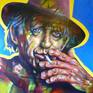 Keith Richards Painting by Mark Antony Skirving | Saatchi Art