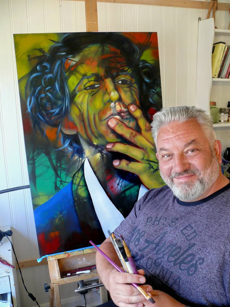 KEEF Painting by Mark Antony Skirving | Saatchi Art