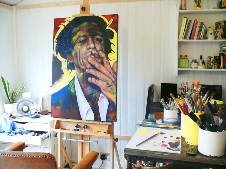 KEEF Painting by Mark Antony Skirving | Saatchi Art