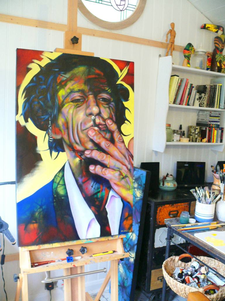 KEEF Painting by Mark Antony Skirving | Saatchi Art