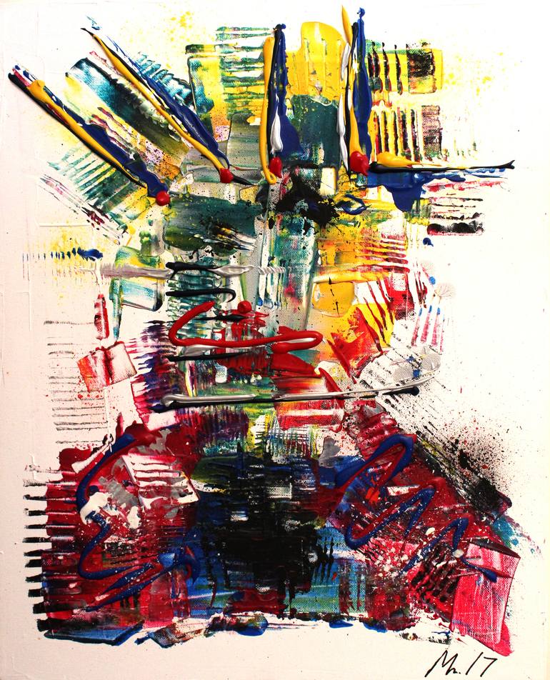 A divine distortion crown Painting by Alejandro Montaner Dobón ...