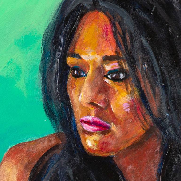 The splendor of Nota Mu Painting by Pictor Mulier | Saatchi Art