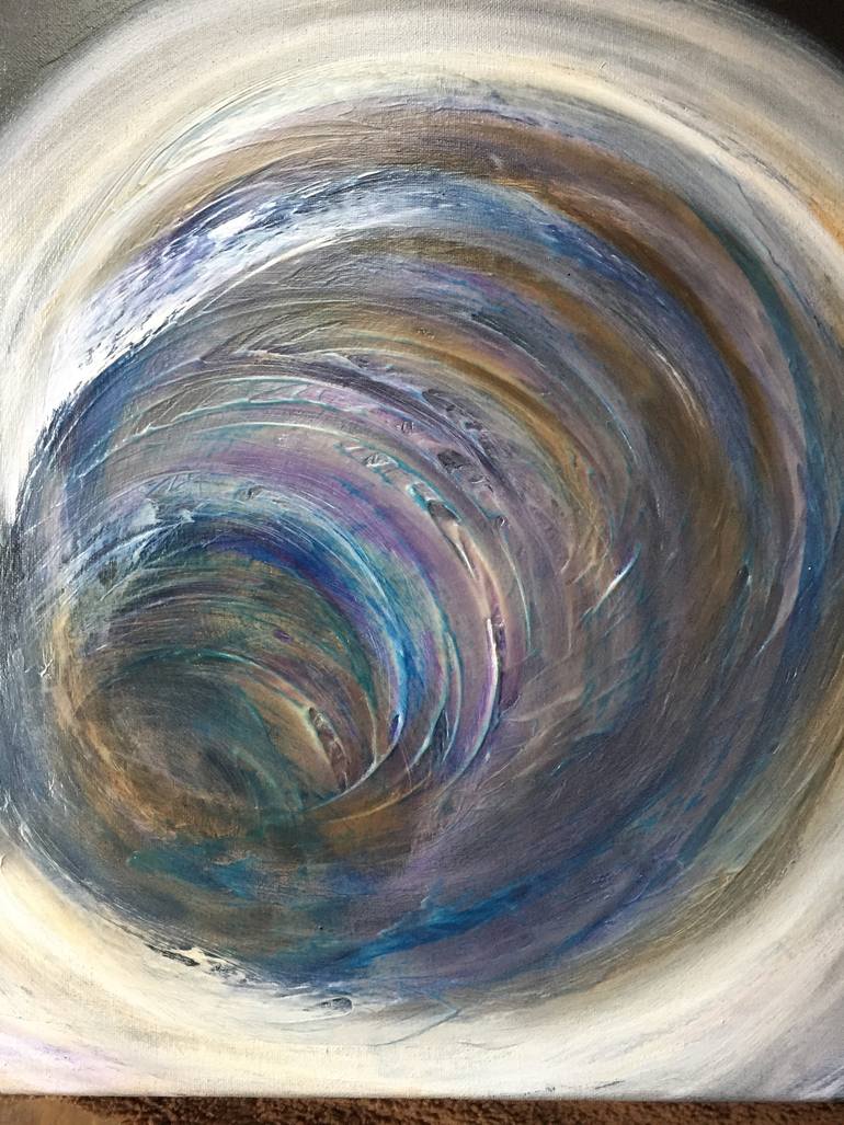 Winter Vortex Painting by Kim Rene' Hipps | Saatchi Art