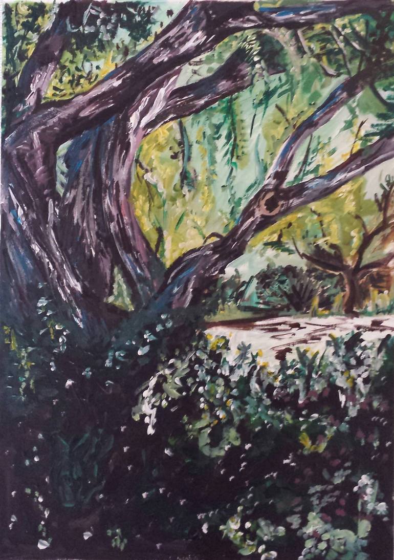 Pepper Tree Painting by Alice Joy Murphy | Saatchi Art