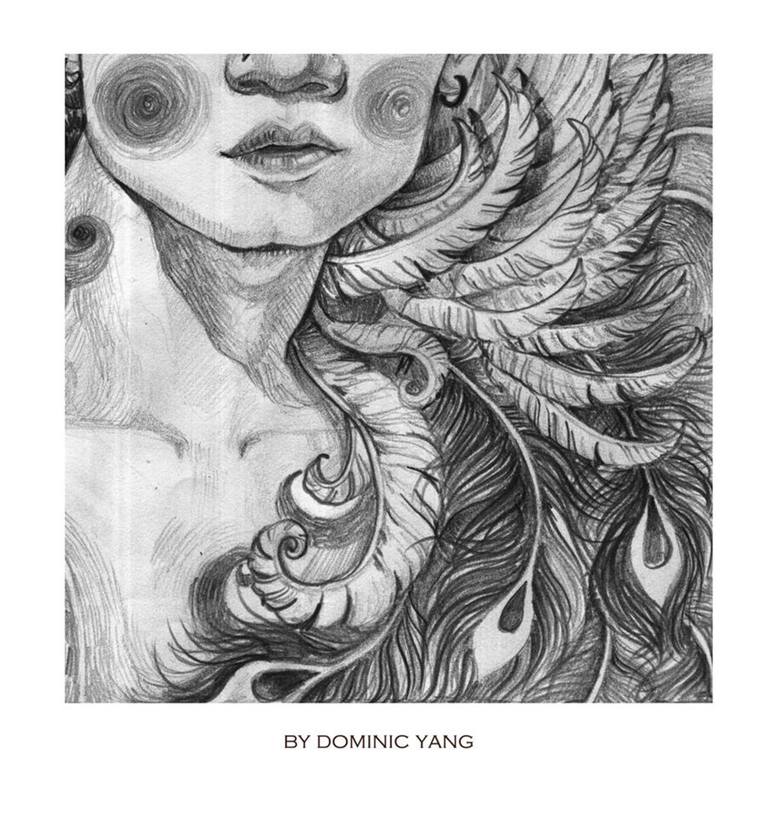 Yang Portrait Drawing by Yang Dominic | Saatchi Art